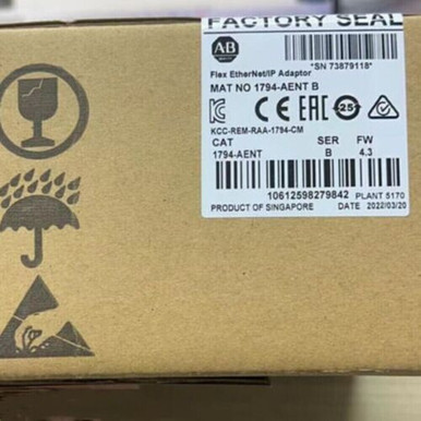 New Factory Sealed Ab 1794-Aent Flex I/O Ethernet/Ip Adaptor 1794Aent ...