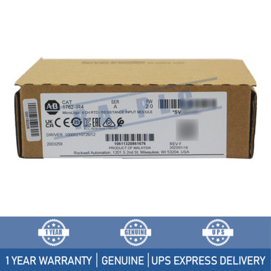 New Allen Bradley 1762-Ir4 Micrologix 1200 Rtd Resistance Input Module ...