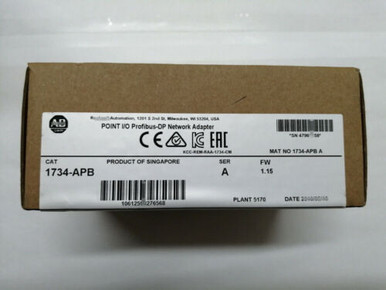 1734-Apb Allen Bradley Point I/O Network Adapter 1734 Apb Module - SPW ...