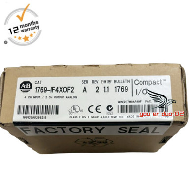New & Sealed Allen Bradley 1769-If4Xof2 /A Compactlogix 6 Pt A/I And A ...