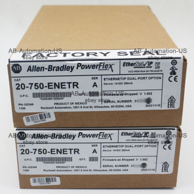 New Allen-Bradley 20-750-Enetr Powerflex 750 Ethernet-Ip Adapter - SPW ...