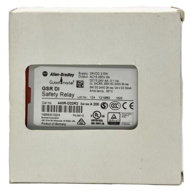 New Ab 440R-D22R2 Sera Guardmaster Dual Input Di Safety Relay Gsr ...