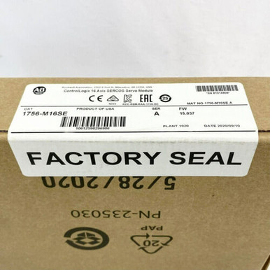 Allen Bradley 1756-M16Se Controllogix 8-Axis Sercos Interface Module ...