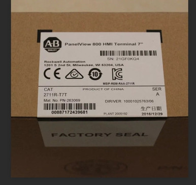 2711R-T7T Allen Bradley Panelview 800 Hmi 7 Inch Color Terminal - SPW ...