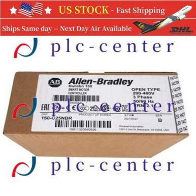 New Sealed Allen Bradley 150-C25Nbr Smart Motor Controller - SPW Industrial
