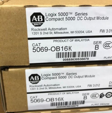 New 5069-Ob16K Allen-Bradley Compact 5000 Dc Output Module - SPW Industrial