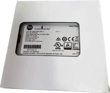 New Ab 440R-D22R2 Sera Guardmaster Dual Input Di Safety Relay Gsr - SPW ...