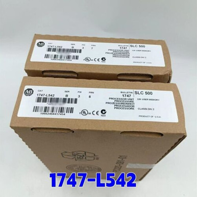 New Allen-Bradley 1747-L542 Ser B Slc 500 5/04 Cpu Processor Unit ...
