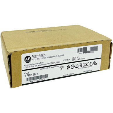 New Sealed A_B 1762-Ir4 Micrologix 1200 Rtd Resistance Input Module ...