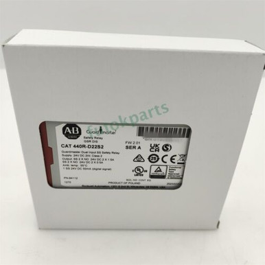 Allen-Bradley 440R-D22S2 Guardmaster Dual Input Ss Safety Relay 24V Dc ...