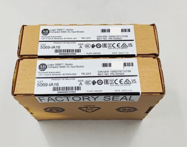 New Allen-Bradley 5069-Ia16 Compact Logix 5000 Input Module 5069Ia16 ...