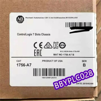 New Factory Sealed Ab 1756-A7 Ser B Controllogix 7 Slots Chassis - SPW ...