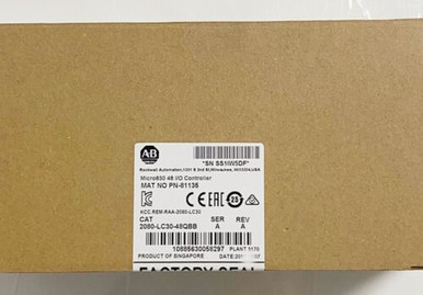2080-Lc30-48Qbb Allen-Bradley Micro830 48 I/O Controller - SPW Industrial