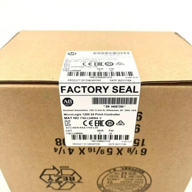 Ab 1762-L24Bwa Allen-Bradley Micrologix 1200 24 Point Controller New ...