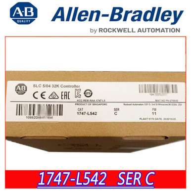 100% New Factory Allen Bradley 1747-L542 Ser C Slc 500 5/04 Cpu ...