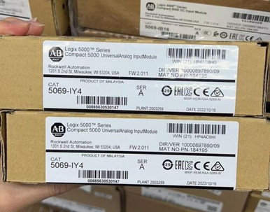 New Allen-Bradley 5069-Iy4 Compact 5000 Universal Analog Input Module ...