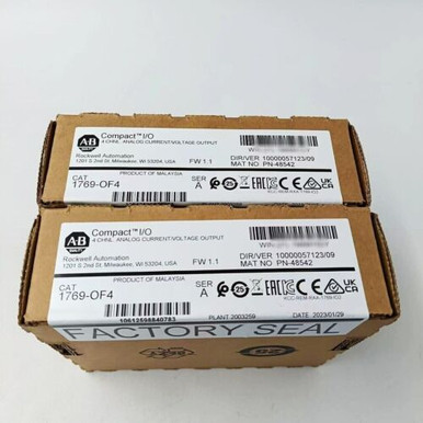 New Factory Sealed Ab 1769-Of4 /A Compactlogix Analog Output Module ...