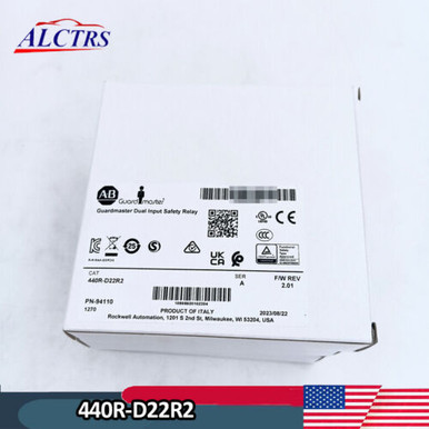 Allen-Bradley 440R-D22R2 Ab Guardmaster Dual Input Di Safety Relay Gsr ...