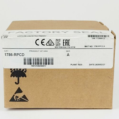 New Allen Bradley 1786-Rpcd /A Controlnet 2 Copper Coaxial Repeater ...