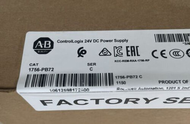 New Original Allen Bradley 1756-Pb72 Controllogix 24V Dc Power Supply ...