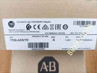 New Factory Sealed Ab 1769-Aentr Ser A Compactlogix Ethernet/Ip Adapter ...