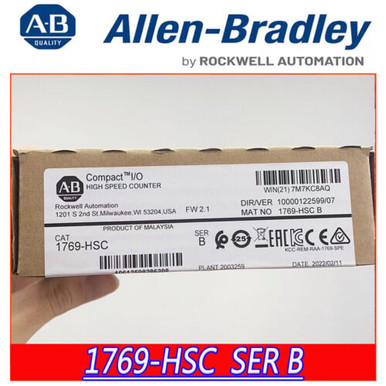 New Factory Sealed Allen Bradley 1769-Hsc Ser B Compactlogix High-Speed ...