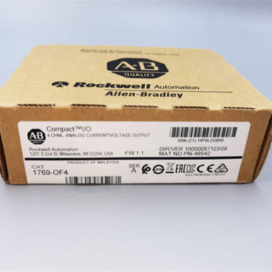 New 1769-Of4 /A Compactlogix Analog Output Module Allen Bradley 1769Of4 ...
