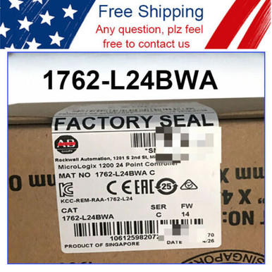 New Allen-Bradley 1762-L24Bwa Micrologix 1200 24Point Controller ...
