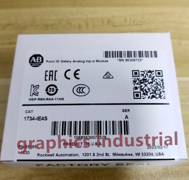 Sealed 1734-Ie4S Allen Bradley Point I/O Safety Module Manufactured Ab ...
