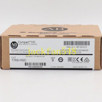 New 1769-Hsc Allen Bradley Compactlogix High Speed Counter Module - SPW ...