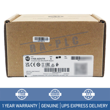 2023 New 1769-Aentr Allen-Bradley Compactlogix Ethernet/Ip Adapter Plc ...