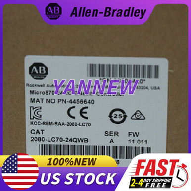 New Sealed 2080-Lc70-24Qwb 24 I/O Enet/Ip Controller Allen-Bradley ...