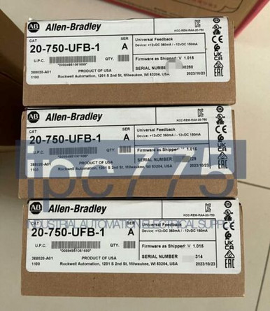 New Factory Sealed Allen-Bradley 20-750-Ufb-1 Ser A Universal Feedback ...