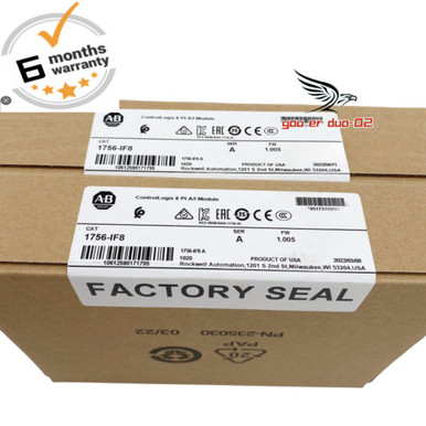 New & Sealed Allen Bradley 1756-If8 Ser A Controllogix 8 Point A/I ...
