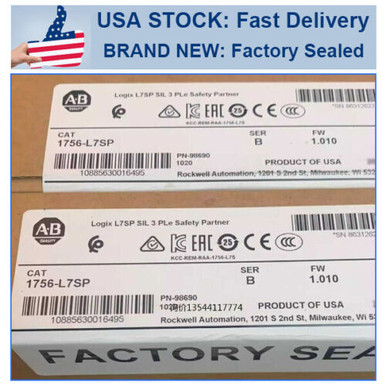 1756-L7Sp New Allen Bradley 1756 L7Sp 1756L7Sp Guardlogix Safety ...