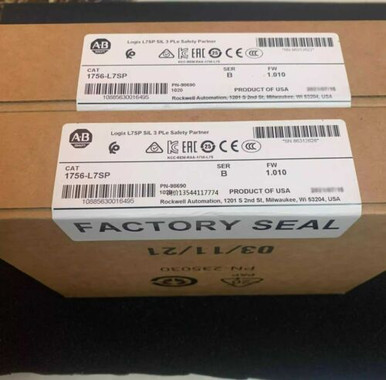New Allen Bradley 1756-L7SP /B GuardLogix GuardLogix Safety Partner ...