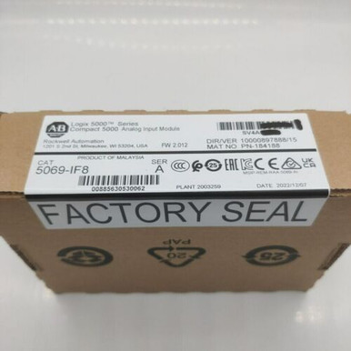 New Sealed Ab 5069-If8 /A Compact 5000 Analog Input Module 5069If8 ...