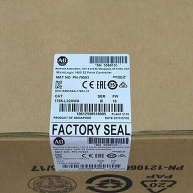 New Allen-Bradley 1766-L32AWA MicroLogix 1400 32 Point Controller