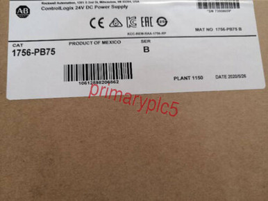 New Factory Sealed 1756-Pb75 Ab 1756-Pb75 Controllogix 24V Dc Power ...