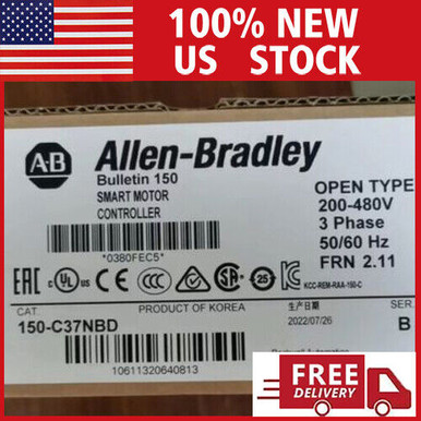 Brand New Allen Bradley 150-C37Nbd Smart Motor Controller Ab 150 C37Nbd ...