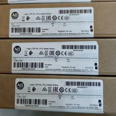 New Factory Sealed Allen-Bradley 1756-L7Sp Ser B Guardlogix Safety ...