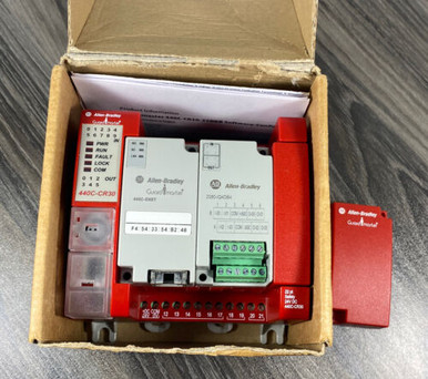 New Allen Bradley Guardmaster 440C-Cr30-22Bbb Series A 22 I/O Safety ...
