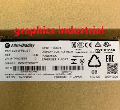 New Sealed Allen Bradley 2711P-T4W21D8S /C Panelview Plus 7 Graphic ...