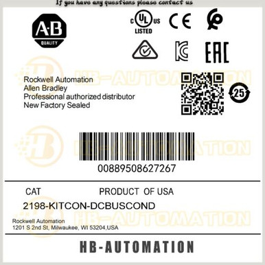 2198-Kitcon-Dcbuscond Allen Bradley Kinetix 5700 Connector Kit Dc Bus ...