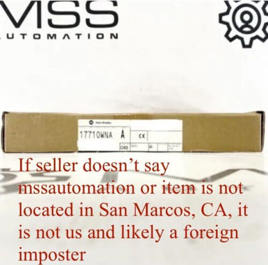 Allen Bradley 1771-Owna Ser A Ships From Usa - SPW Industrial