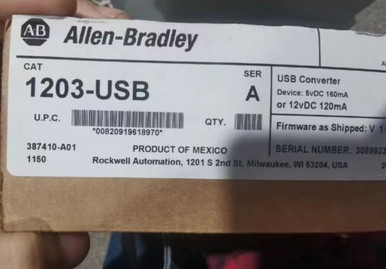 New Factory Sealed Allen Bradley Powerflex 1203-Usb/A Converter - SPW ...