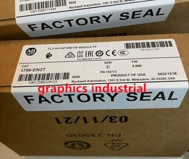 New Factory Sealed Ab 1756-En2T/C Controllogix Ethernet/Ip Module 1756 ...