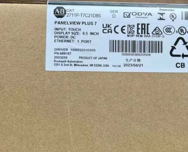 New Allen Bradley 2711P-T7C21D8S Hmi Panelview Plus 7 Terminals - SPW ...