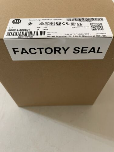 Allen-Bradley 5069-L306Er /A Compactlogix 600Kb Enet Controller - SPW ...