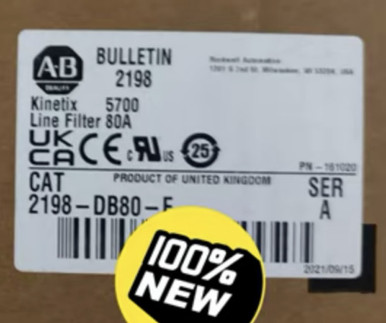 New Allen Bradley 2198-Db80-F Line Filter 80A Ac Drive 480Vac 3-Phase ...